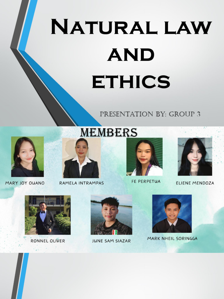 Natural Law and Ethics | PDF | Natural Law | Thomas Aquinas