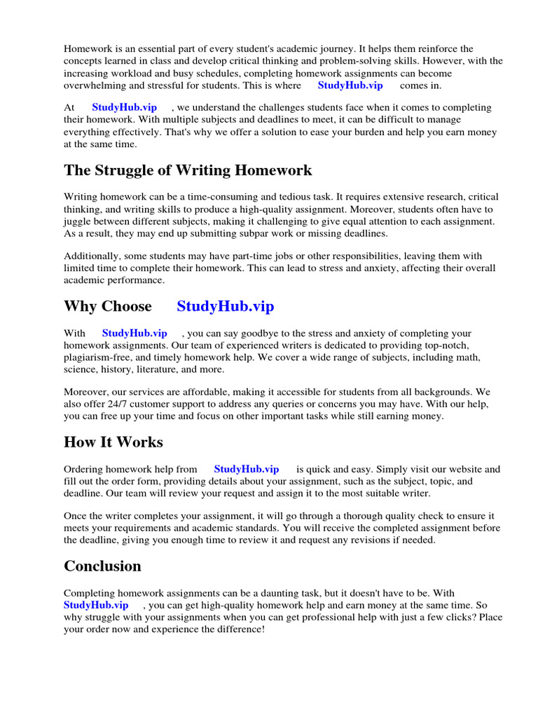 Do Homework Earn Money | PDF | Homework | Artificial Intelligence Do Homework Earn Money | PDF | Homework | Artificial Intelligence