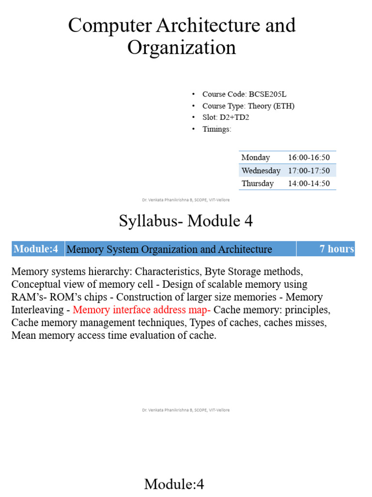 29-MemoryAddressMapping C7 CAO M4@Mar-11@@Memory Connections To CPU-07!03!2024 | PDF | Computer ...