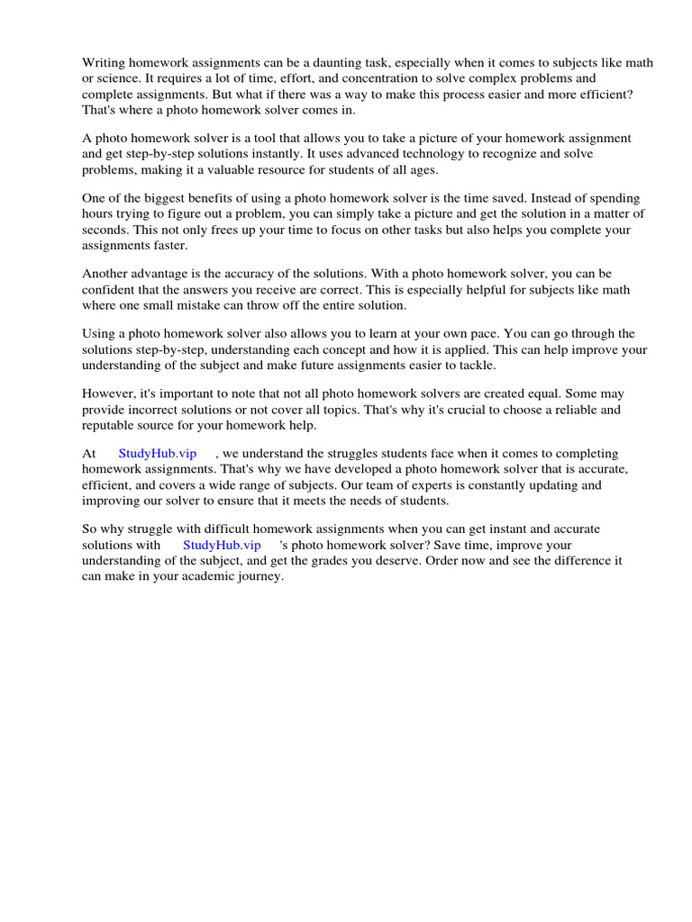 Photo Homework Solver | Download Free PDF | Mathematics | Mobile App