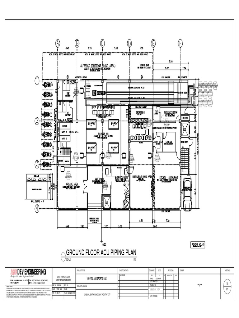 DWG-V Hotel and Sports Bar-Eqt-10.01.23 r05.2 m1 | PDF