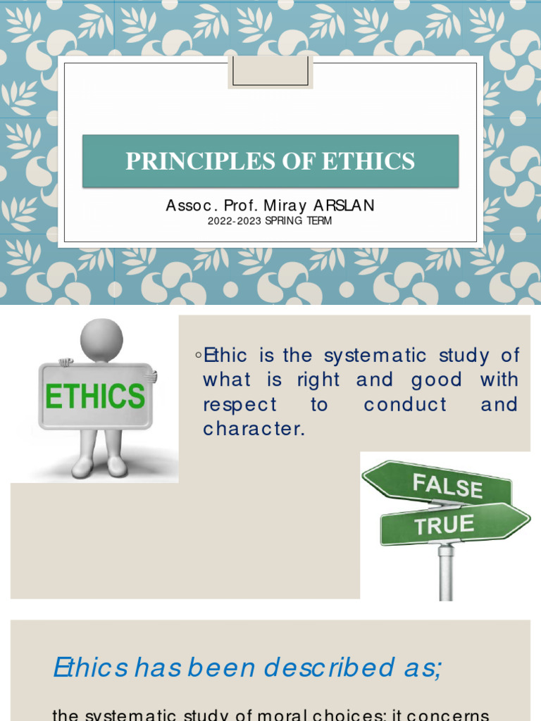 Ethics | PDF | Pharmacy | Autonomy