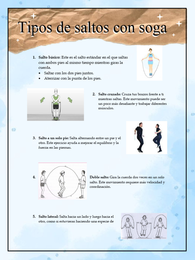 30 Tipos de Saltos con Cuerda | PDF