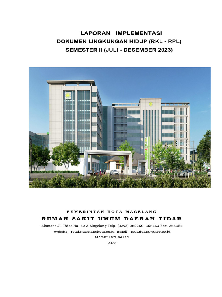 Laporan RKL RPL Sm. II Tahun 2023 | PDF