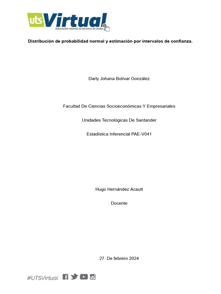 Desarrollo Taller 2 - Compressed | PDF | Estadísticas | Teoría de la ... Desarrollo Taller 2 - Compressed | PDF | Estadísticas | Teoría de la ...