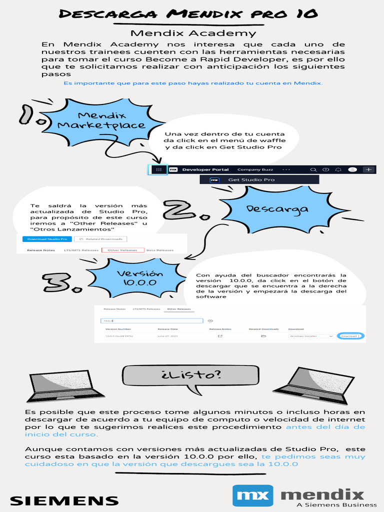 02 Download Mendix 10 | PDF | Crecimiento personal y profesional