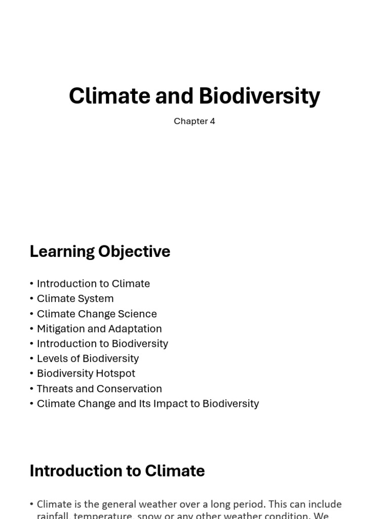 Chapter 4 - Climate | PDF | Climate | Precipitation