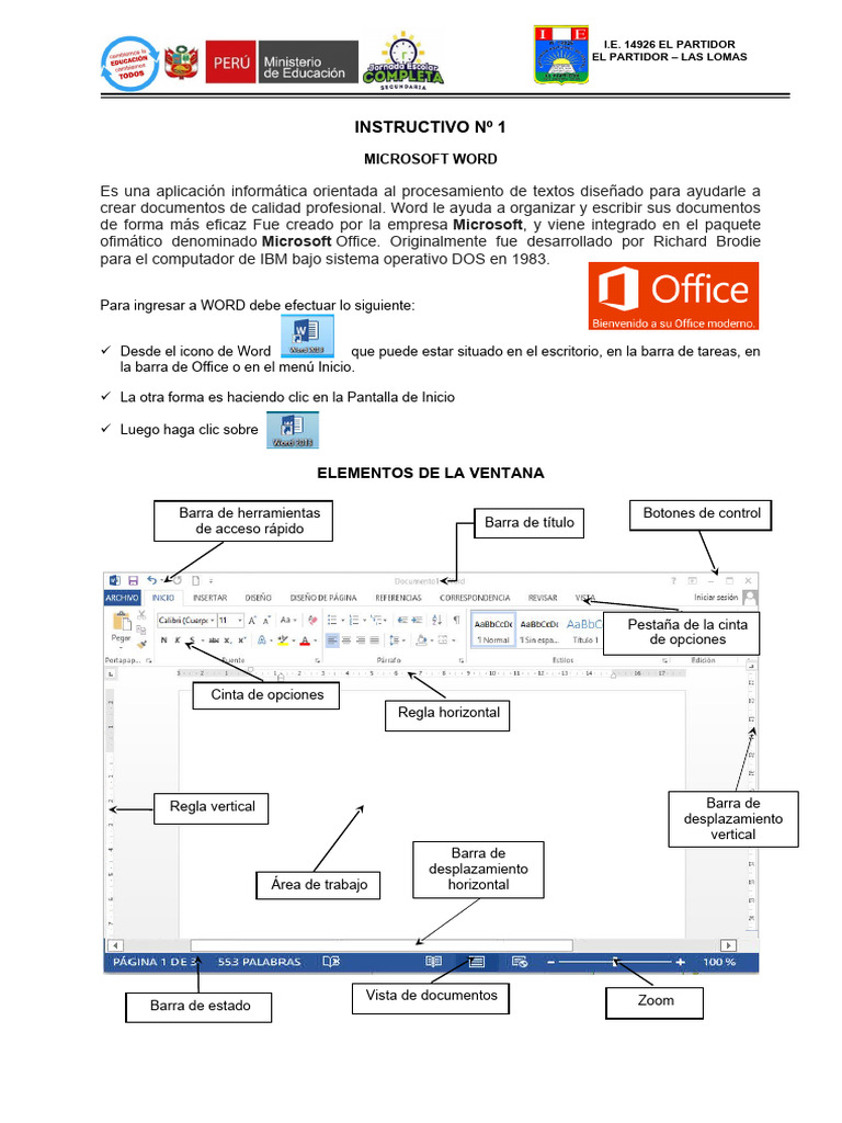 Instructivo Formato Al Texto | PDF | Entorno natural | Microsoft Word