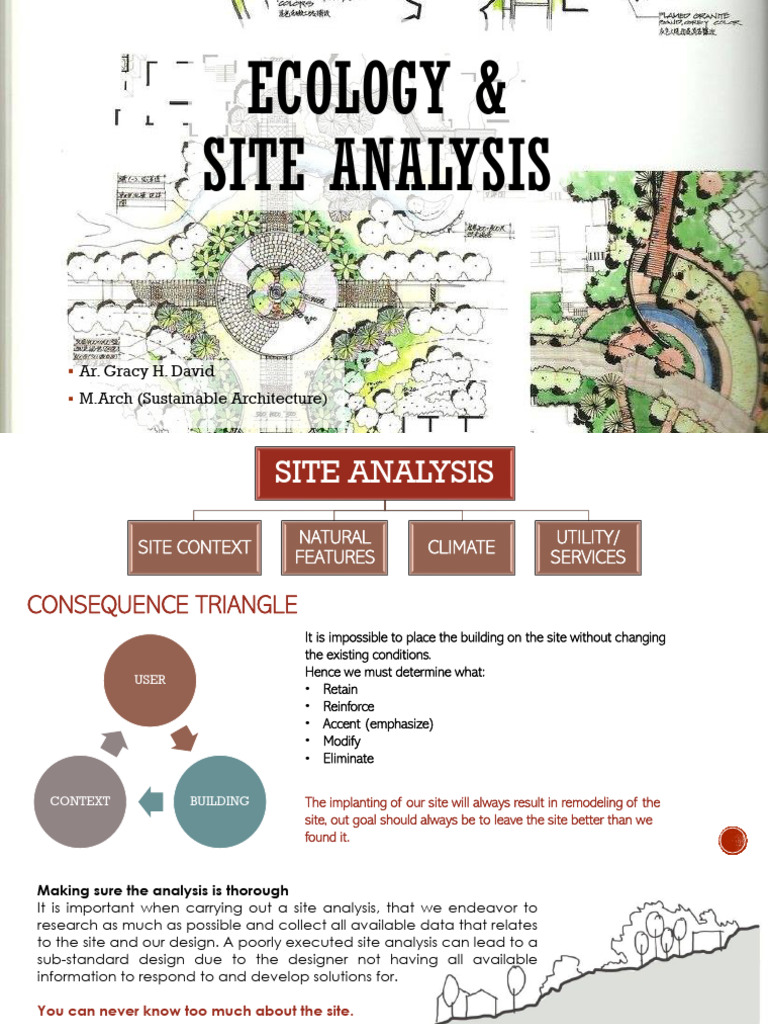 Seminar - Ecology and Site Synthesis | PDF | Wound | Soil