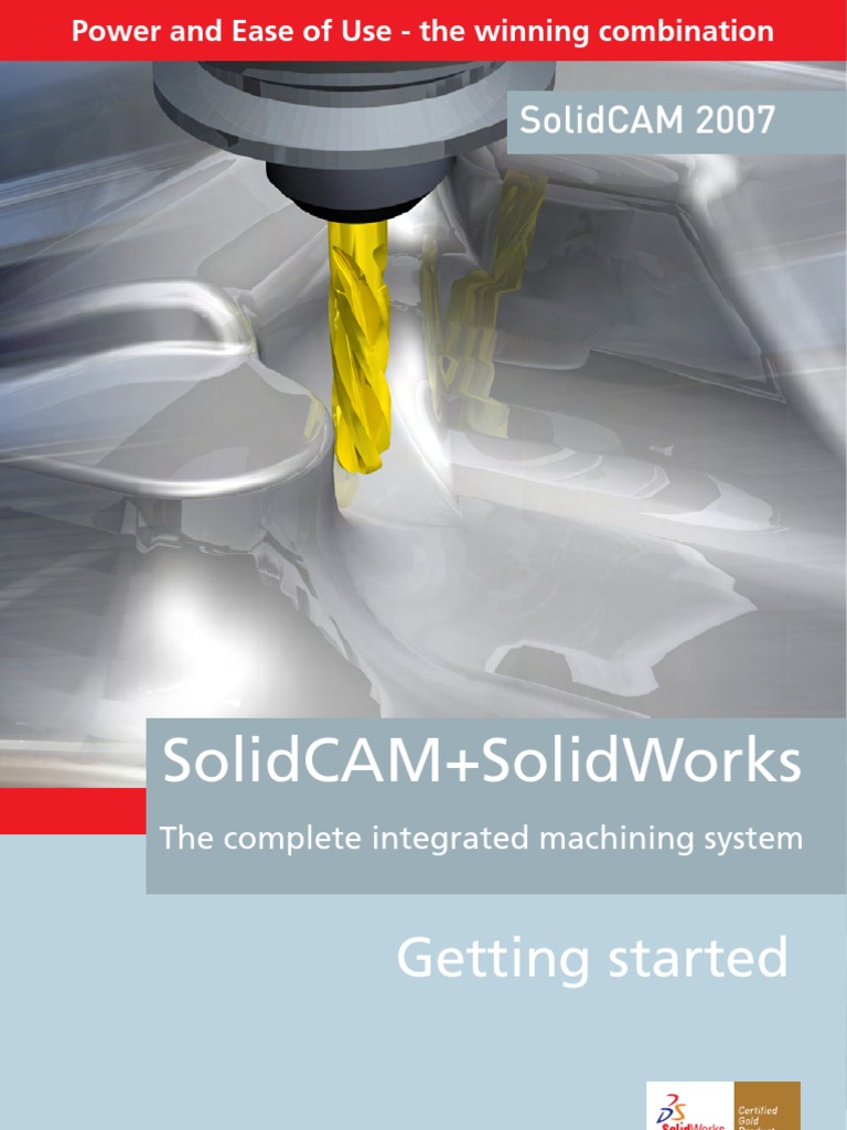 SolidCAM Getting Started | PDF | Machining | Metalworking