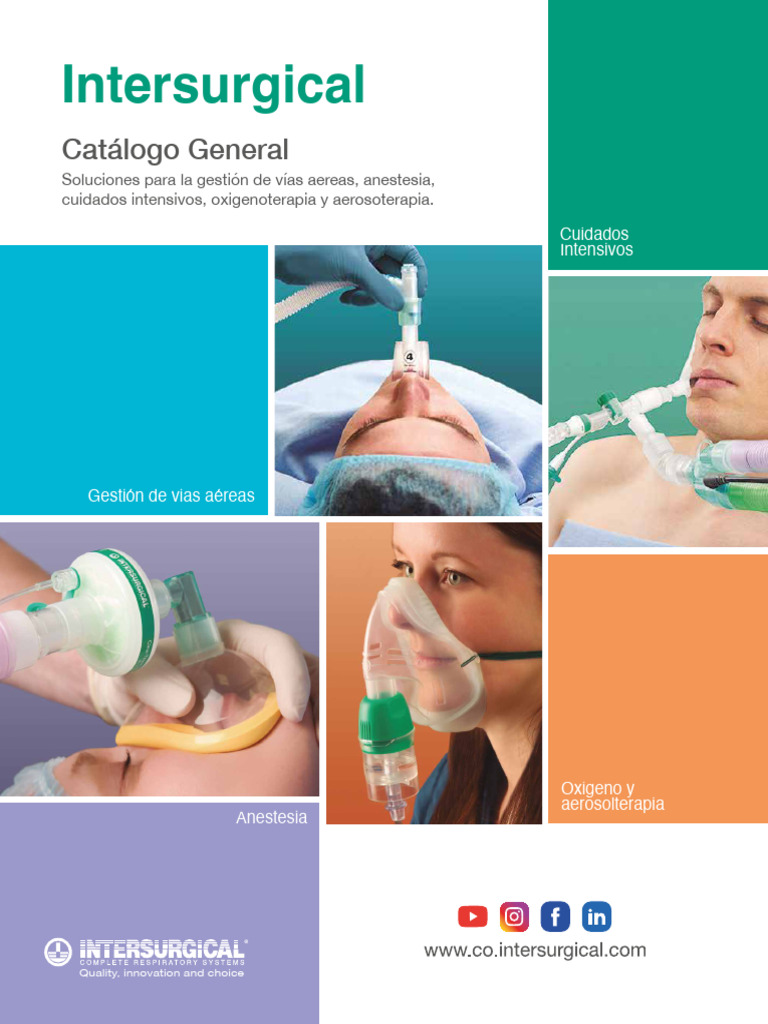 Catalogo Intersurgical 2024 | Descargar gratis PDF | Calidad (comercial) | Sistema respiratorio