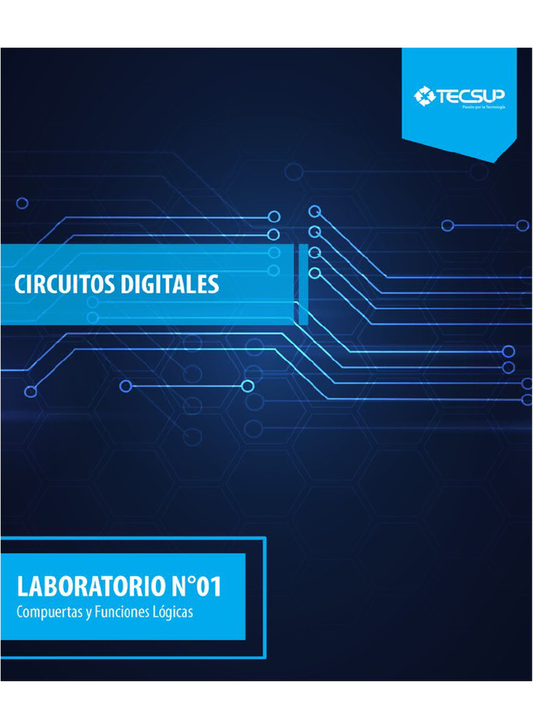 Guía de Compuertas Lógicas Digitales | PDF | Puerta lógica | Circuitos ...