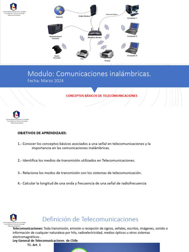 Fundamento de Telecomunicaciones 2024 | PDF | Modulación | Modulación ...