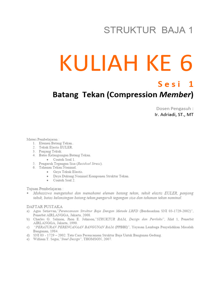 KL-6 - STR Baja 1 | PDF