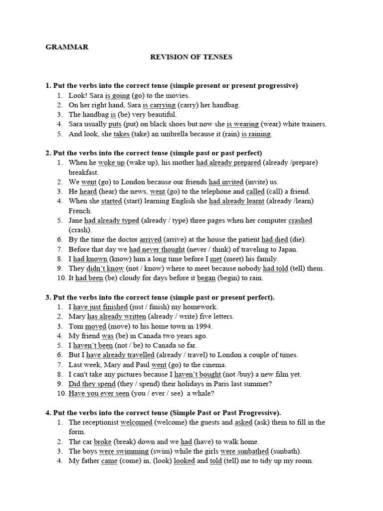 Active Voice Revision Techniques | PDF | Grammatical Tense | Linguistics