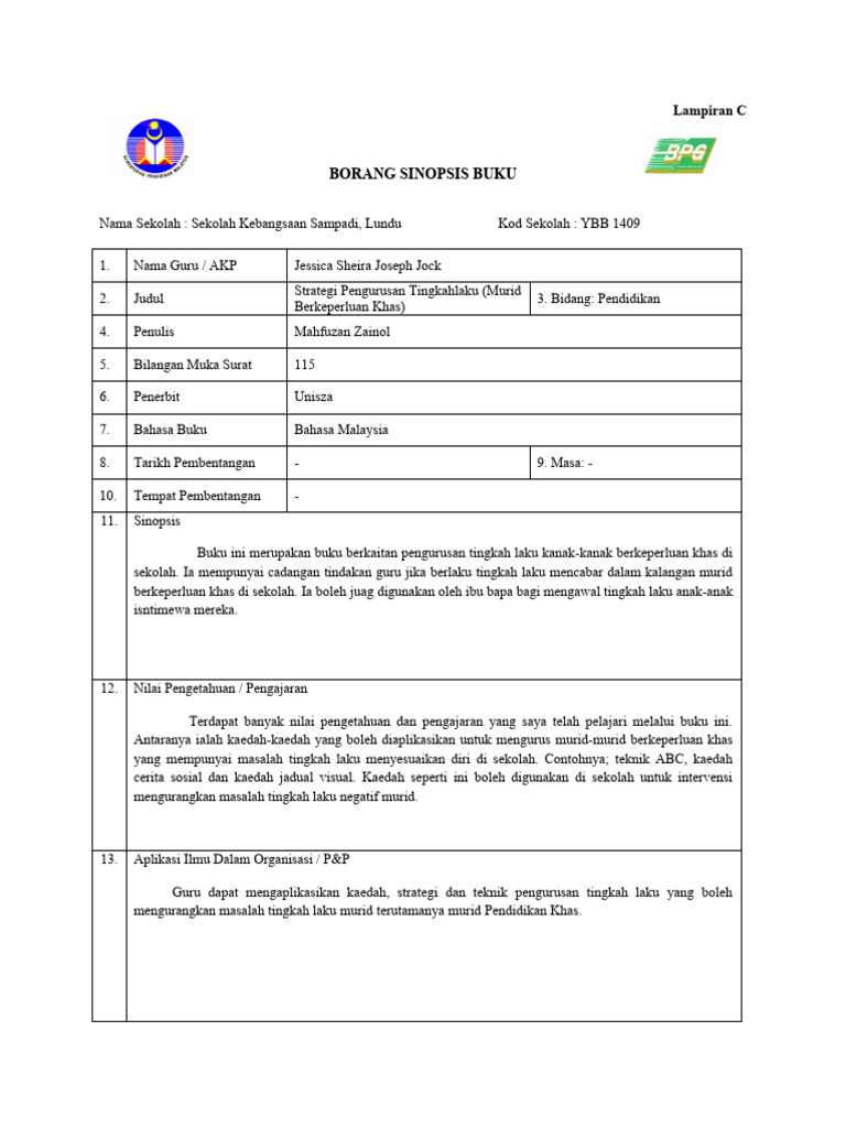 Sinopsis Buku2 | PDF