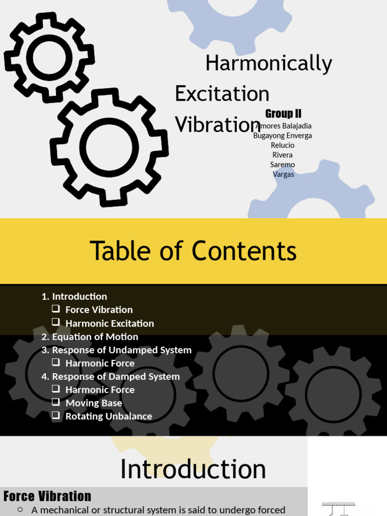 Vibration Group 2 Compressed | PDF | Oscillation | Damping