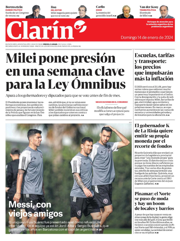 12.clarin 14-01-24 | PDF