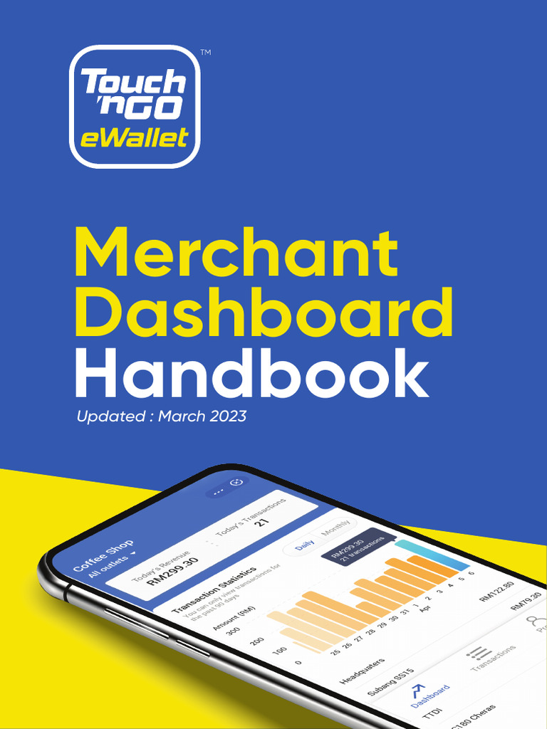 Touch 'n Go Merchant Dashboard Guide | PDF | Qr Code | Computing