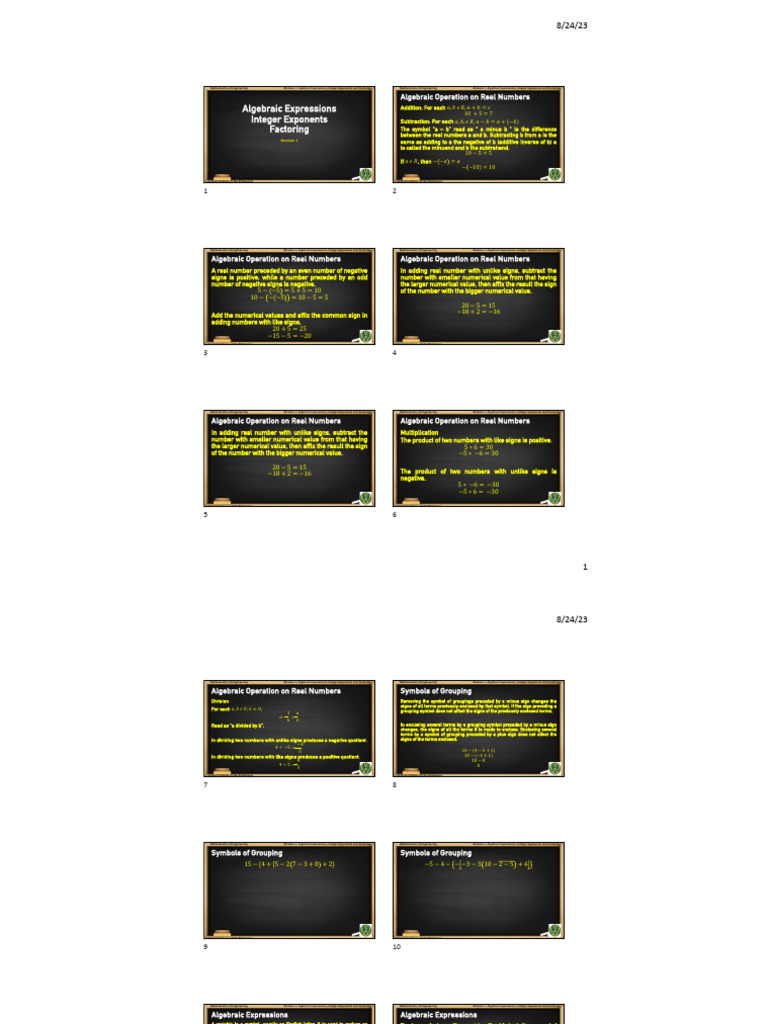 1 Module Part 1 | Download Free PDF | Subtraction | Numbers