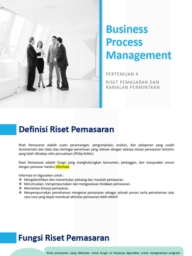 Pertemuan 4-Riset Pemasaran Dan Ramalan Permintaan | PDF