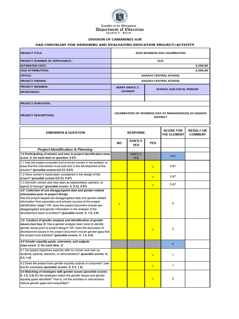 SCS HGDG | PDF | Gender | Gender Studies