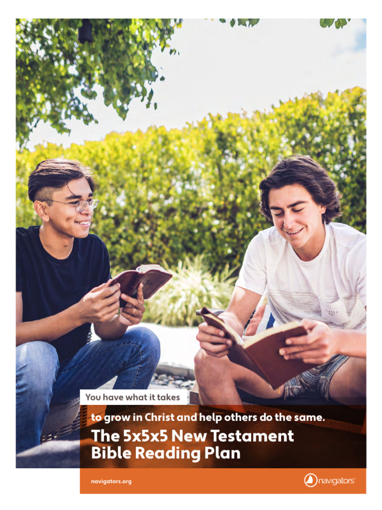 Navigators 5x5x5 New Testament Bible Reading Plan | PDF | New Testament ...