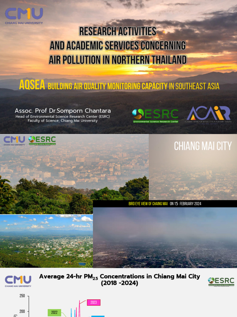 Research Activities and Academic Services Concerning Air Pollution in ...