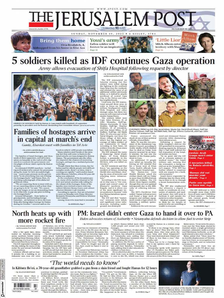 The Jerusalem Post 19-11-23 | PDF