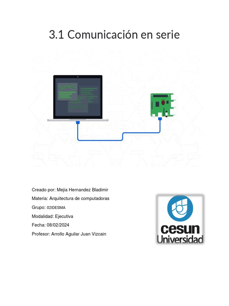 Comparativa de Comunicación Serial | PDF