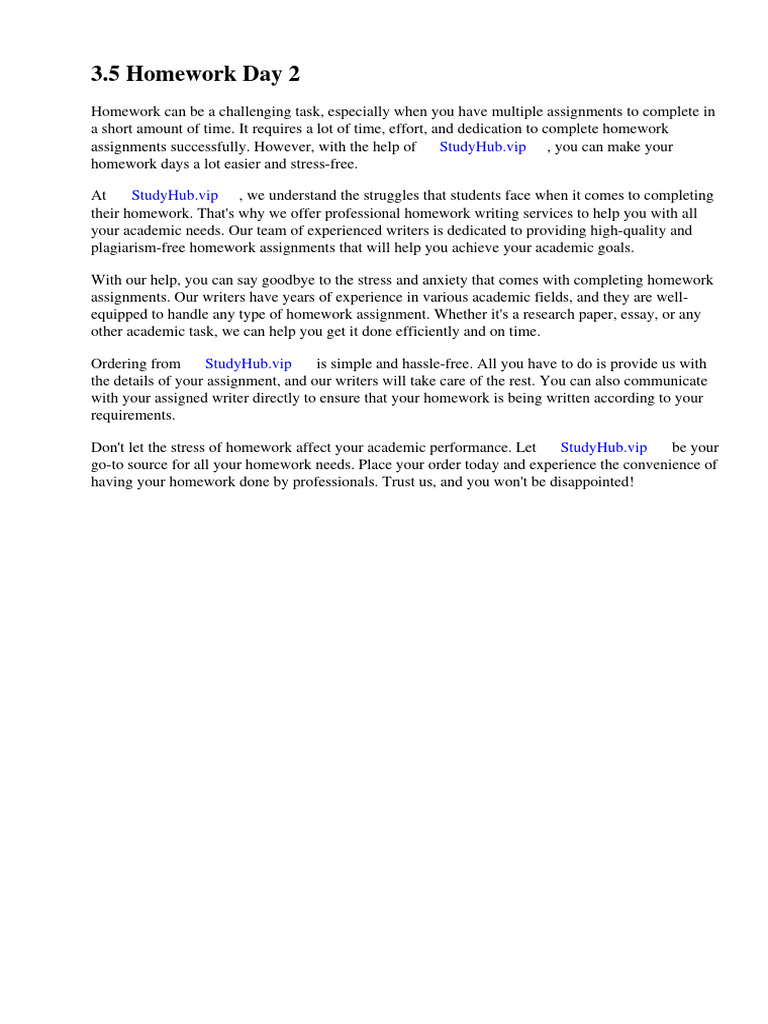 3.5 Homework Day 2 | PDF | Homework | Worksheet