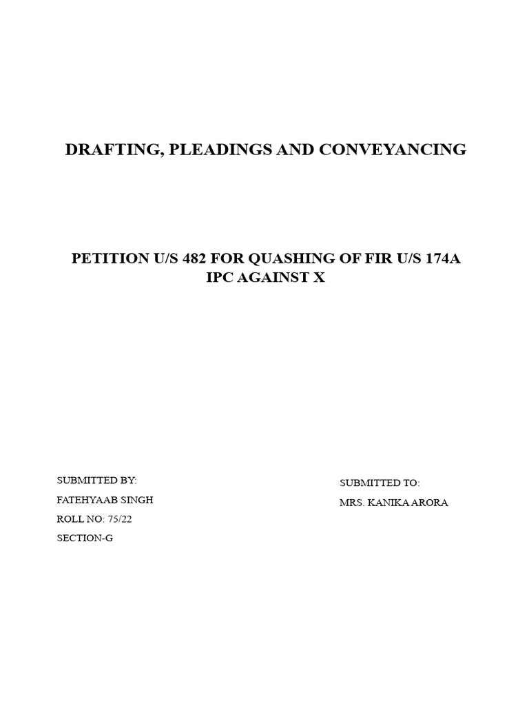 DPC Moot Sample | Download Free PDF | Cheque | Payments