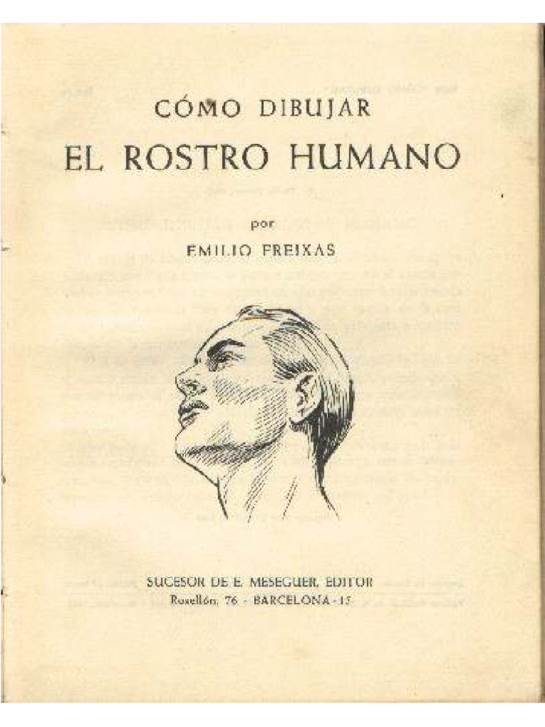 Emilio Freixas - Como Dibujar El Rostro Humano | PDF