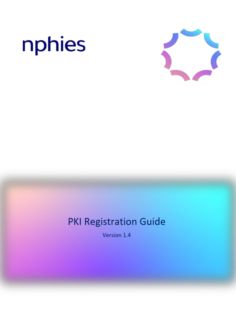 PKI Guide for nphies Users | PDF | Public Key Certificate | Information ...
