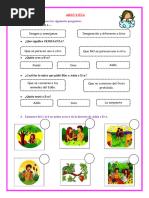 Ficha El Sacrificio de Isaac-2° Maestra Janet | PDF | Abrahán | Sarah