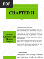 Difference Between Related Literature and Related Studies: By: Ricca G ...