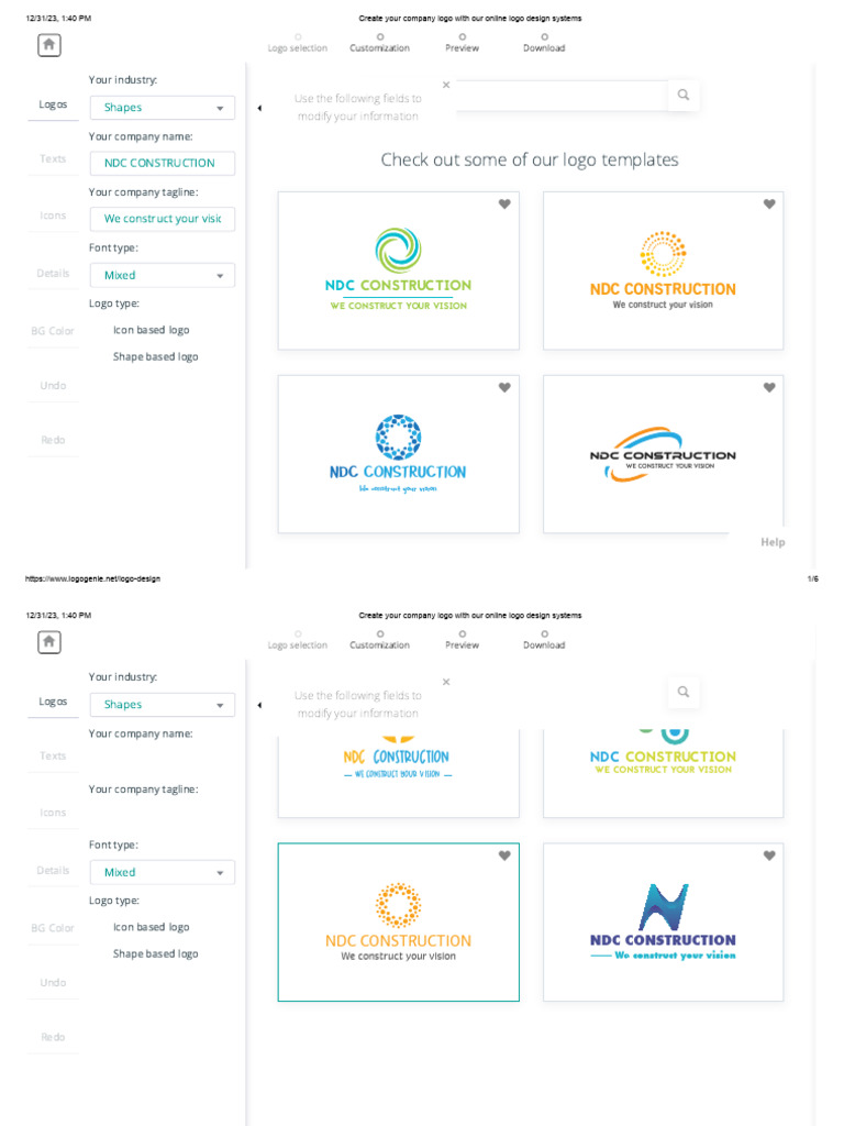 Create your company logo with our online logo design systems | PDF ...