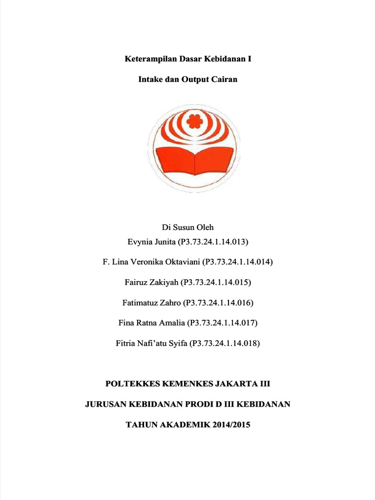 PDF Materi KDK Intake Dan Output 1 - Compress | PDF | Kesehatan Holistik