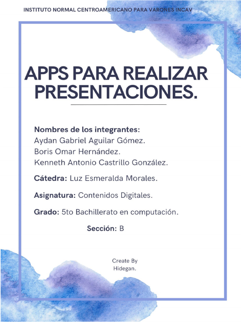 15 Apps para Realizar Diversas Presentaciones | PDF | Microsoft ...