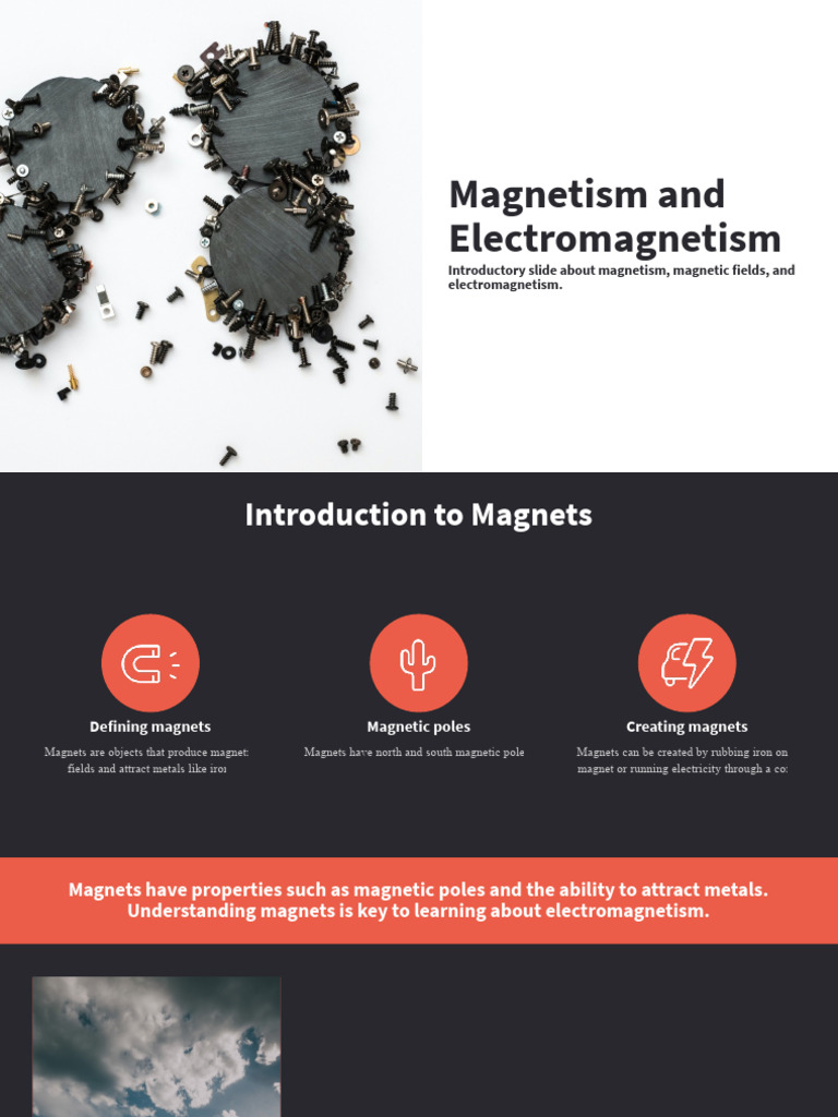 Magnetism and Electromagnetism | PDF | Magnetic Field | Magnet