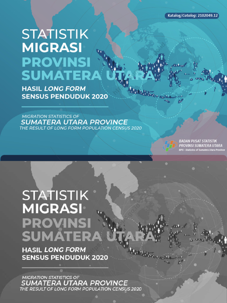Statistik Migrasi Provinsi Sumatera Utara Hasil Long Form Sensus ...