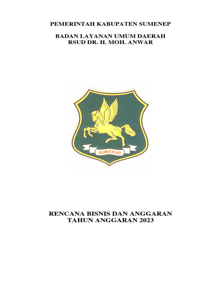 Rba Awal Rsud SMP 2023 | PDF