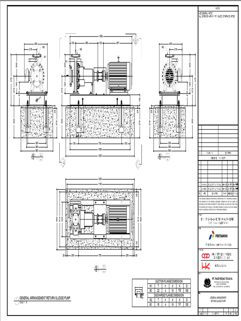 Return Sludge Pump | PDF