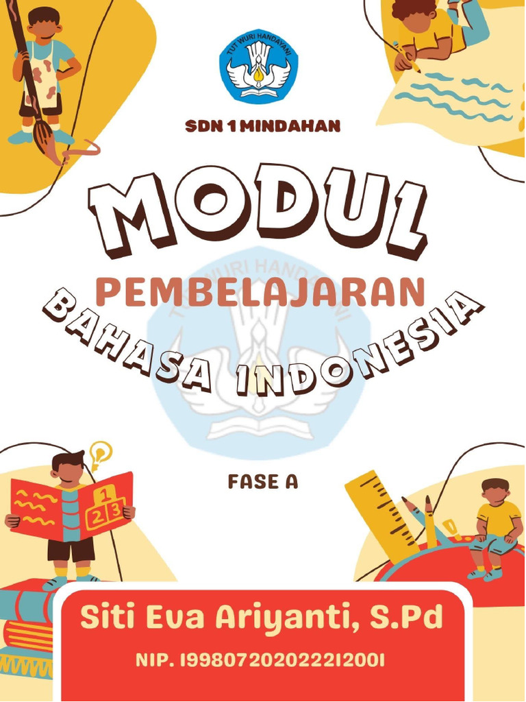 Modul Ajar Bahasa Indonesia Alfiah | PDF | Karier & Perkembangan | Seni & Disiplin Bahasa