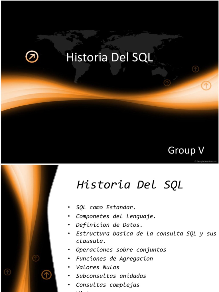 Historia Del SQL | PDF | SQL | Tipo de datos