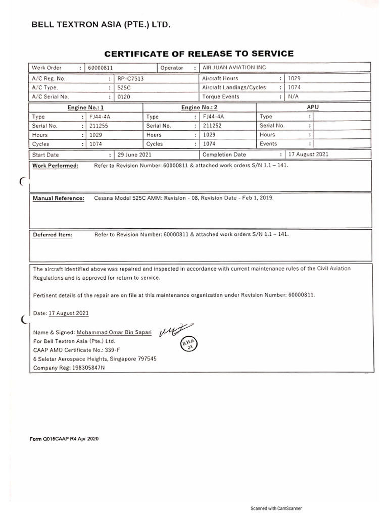 L. Work Done Report | PDF