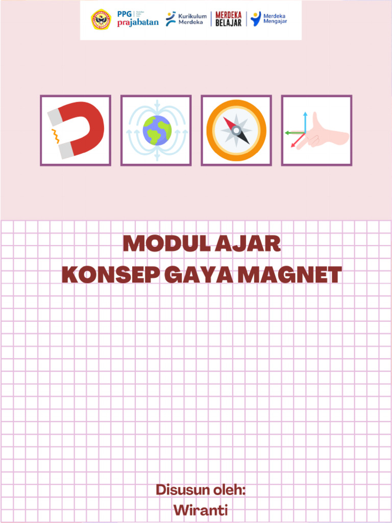 MODUL AJAR Konsep Gaya Magnet | PDF