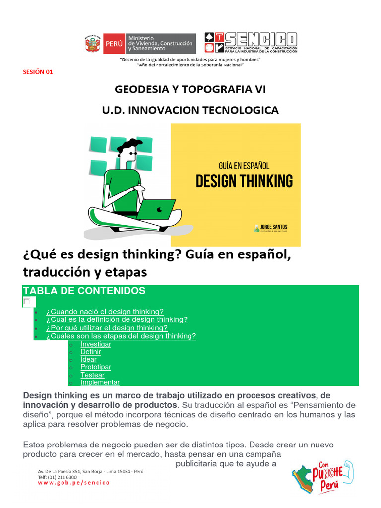 Guía Completa de Design Thinking | PDF | El pensamiento de diseño | Diseño
