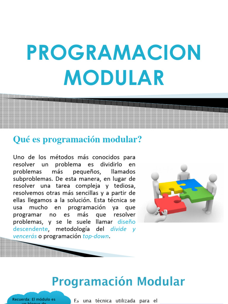 Programacion Modular Descargar Gratis Pdf Programa De Computadora 