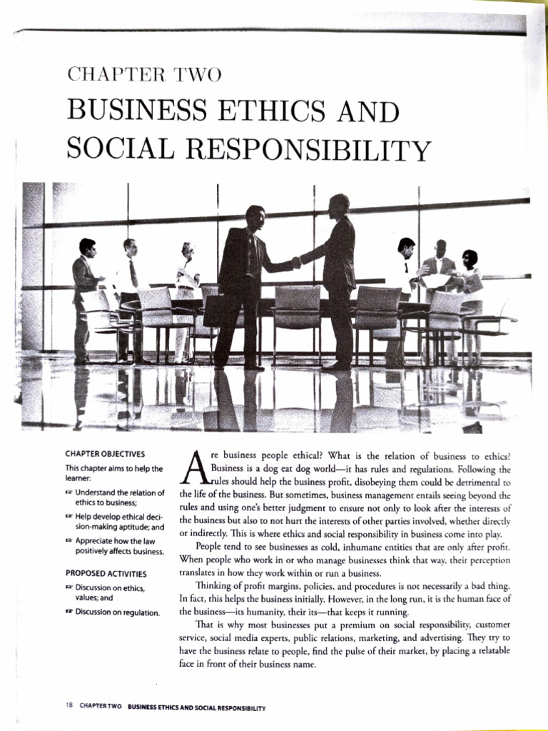 MODULE-2_Business-Ethics-and-Social-Responsibility | PDF | Corporate ...